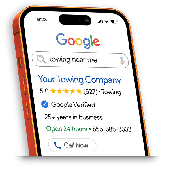 Tow Company Local Services Ads | TowingWebsites.com Tow Marketing